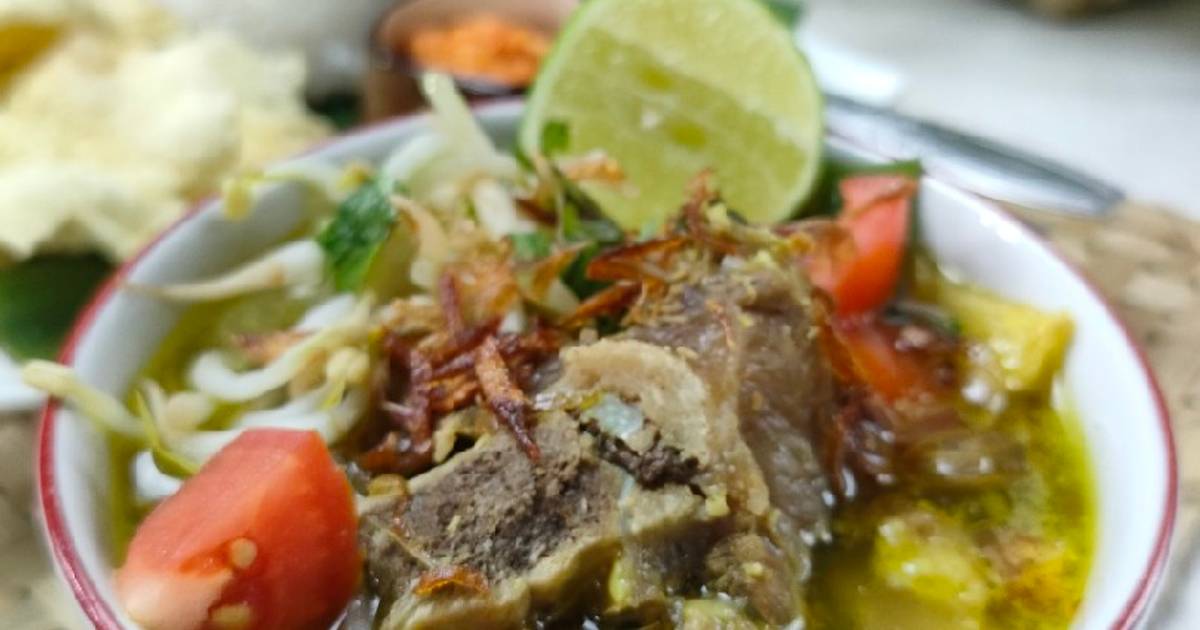 Resep Soto Iga Sapi (777) oleh Ati Agus Sapto (Mom's Firza) - Cookpad