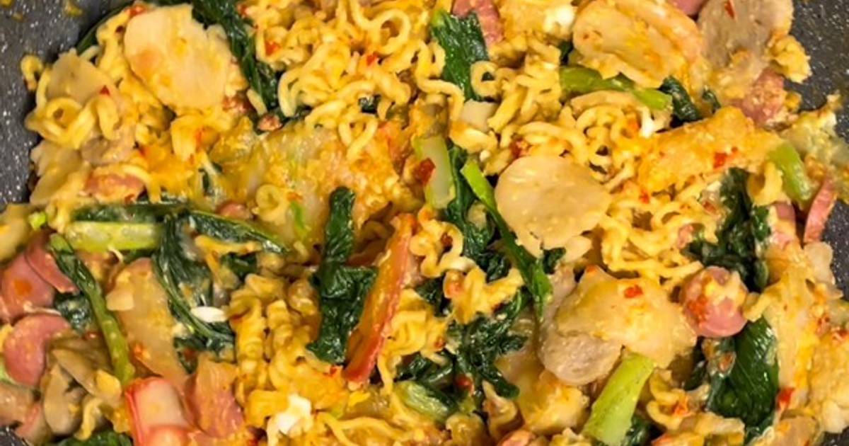 495 resep seblak mie instan telur sosis enak dan mudah - Cookpad