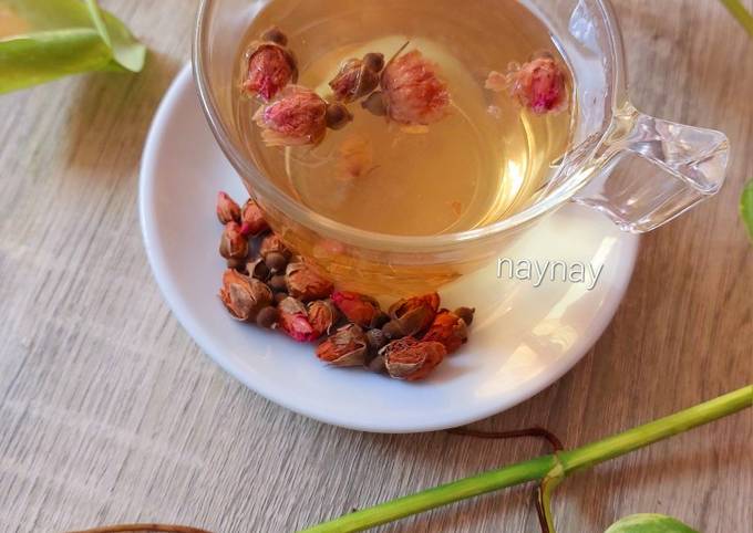 Resep Rose Tea (Teh Bunga Mawar) oleh NayNay - Cookpad