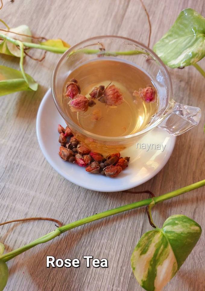 Resep Rose Tea (Teh Bunga Mawar) oleh NayNay - Cookpad