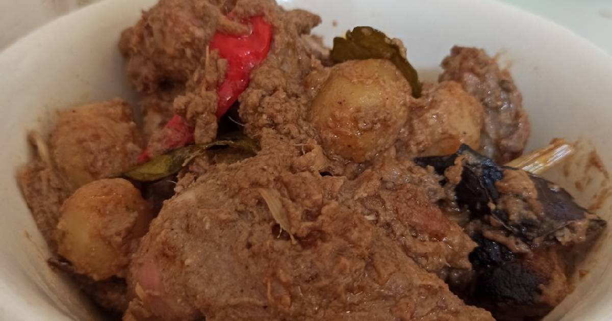 Resep Rendang ayam kentang oleh Masakan.iluh - Cookpad