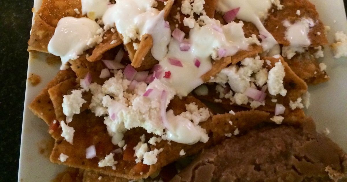 Chilaquiles Recipe by Lorena Quiñones Jr. - Cookpad