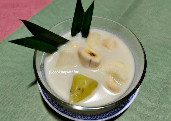 Resep Kolak Singkong, Ketela rambat dan Pisang Kepok (Pake presto) oleh ...
