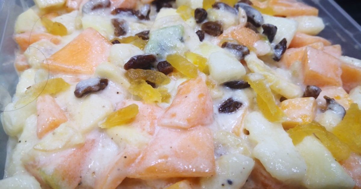 Cream Fruits Chaat Recipe by Shama Rashid - Cookpad