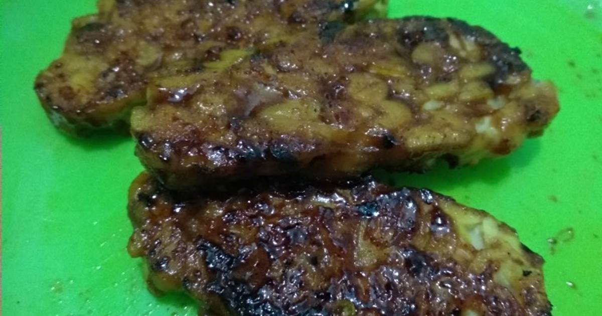 Resep Tempe bakar teflon instan oleh Nessa Ferdinandus - Cookpad