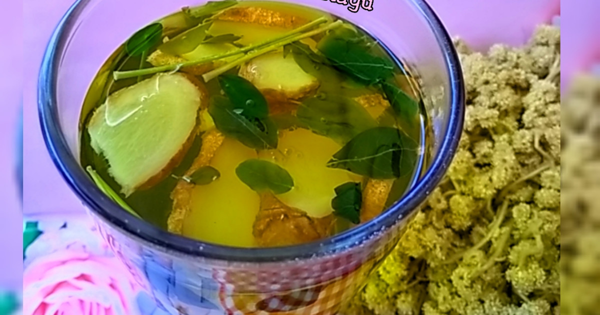Resep Wedang Teh Kelor Jahe oleh Desriayu - Cookpad