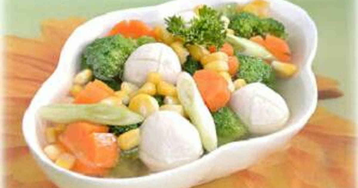 Resep Sup bakso sayur oleh Alice chia - Cookpad