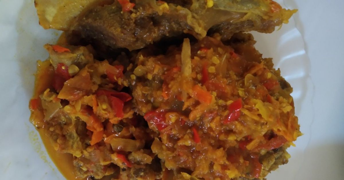 Resep Iga Sapi/Kambing Balado Mantap oleh silfianaa zulaikhaa - Cookpad