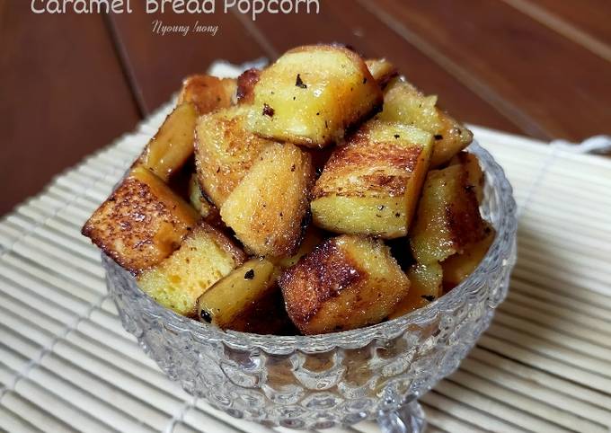 Resep Caramel Bread Popcorn oleh Ika Mahendra Moenif - Cookpad