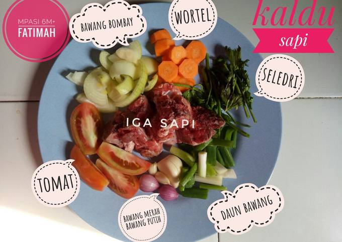 Resep Kaldu daging sapi mpasi oleh Novi Puspita Sari - Cookpad