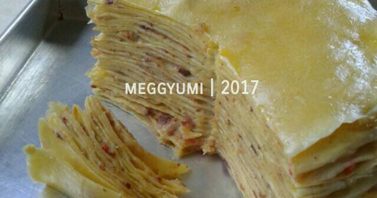 Resep Resoles Crepes Cake oleh meggyumi - Cookpad