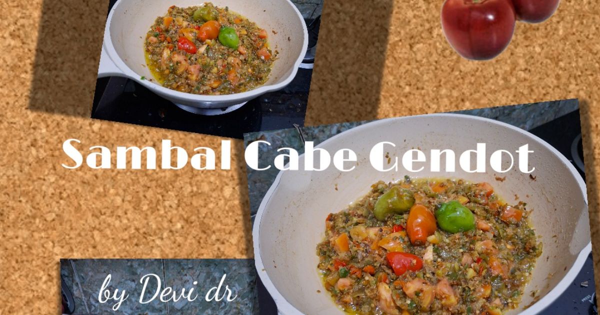 Resep Sambal Cabe Gendot oleh Devi dr - Cookpad