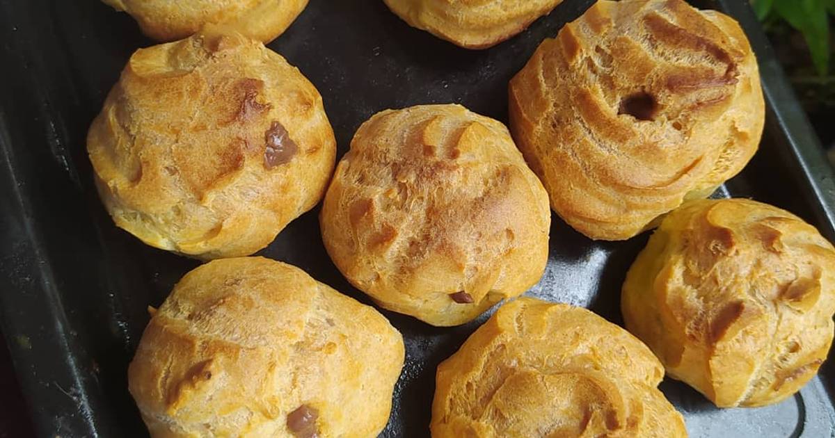 Resep Choux puff pastry oleh NIA - Cookpad