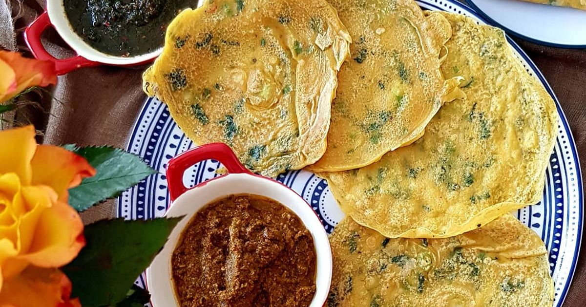 Savoury Pancakes Recipe by Brinda Bungaroo - Cookpad