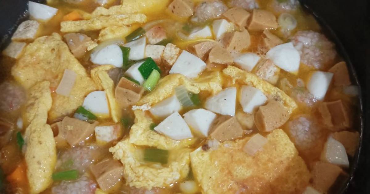 Resep Sup Omelet Bola Kepiting oleh Mamak Malas Ribet - Cookpad