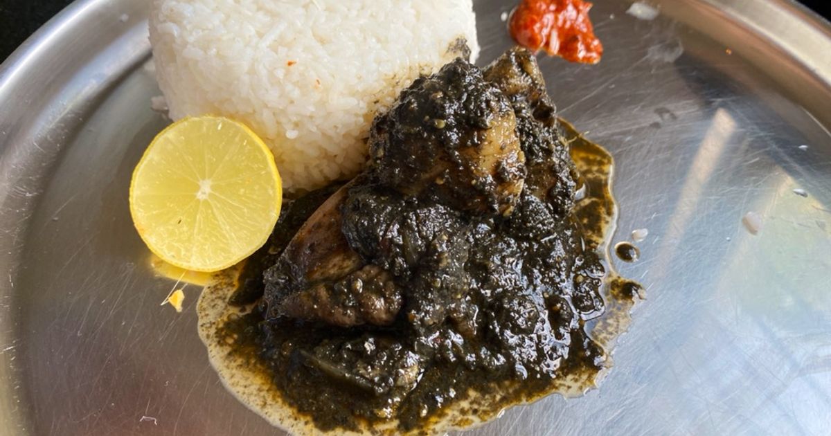Meghalayan Khasi Black Sesame Chicken Recipe by Shaswati - Cookpad