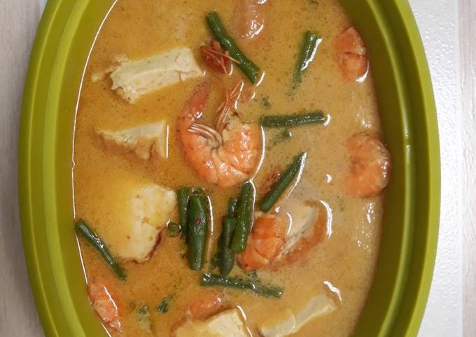 Resep Sayur Kuah Laksa Udang oleh Bubekitchen - Cookpad