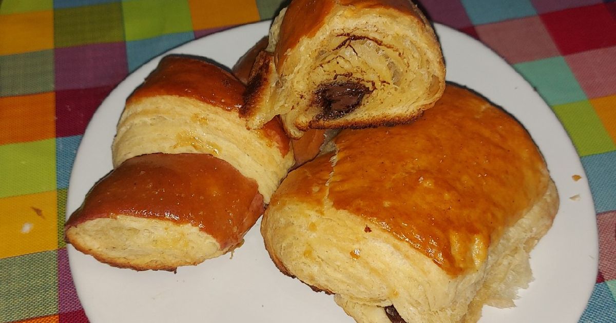 Croissant Y Chocolatines De Masa Danesa Receta de Daniel Agudo López ...