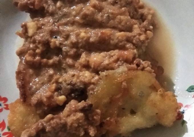 Resep Pisang Goreng Kuah Pecal oleh Nova Risky Anriani - Cookpad