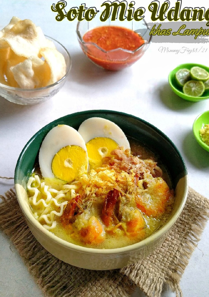 Resep Soto Mie Udang Khas Lampung oleh Mita.W#MommyFayzel# - Cookpad