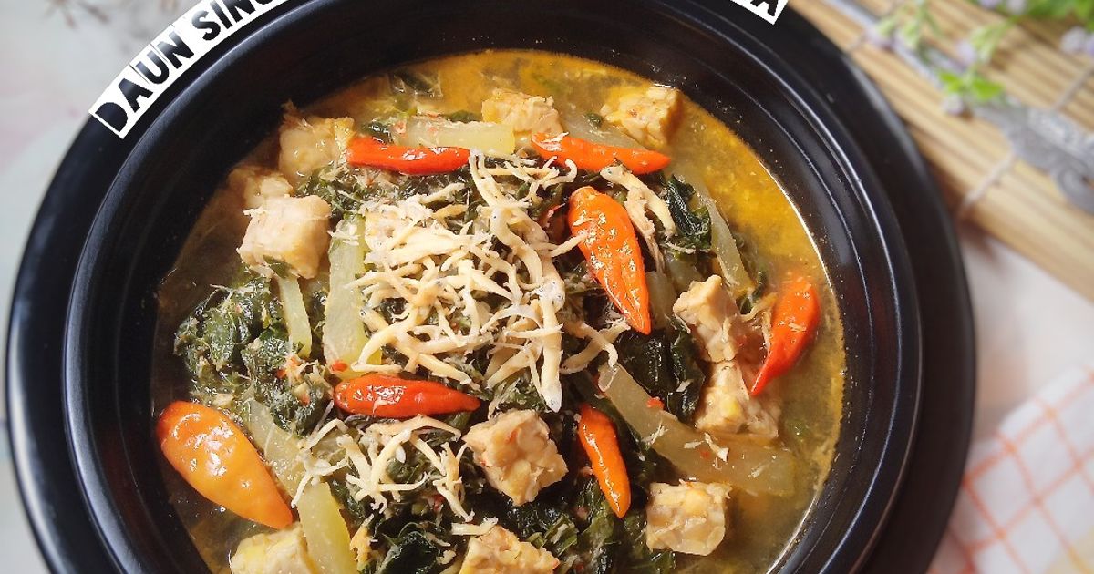 Resep 🍉 Oblok Oblok Daun Singkong & Kulit Semangka 🍉 oleh Vey Alodia's ...