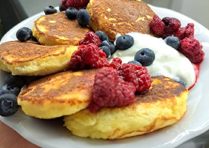 Przepis na Placki w wersji fit z mąki kokosowej autorstwa Elena ...