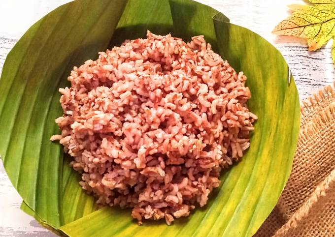 Resep Nasi merah wangi dan pulen oleh Fitri Yani - Cookpad