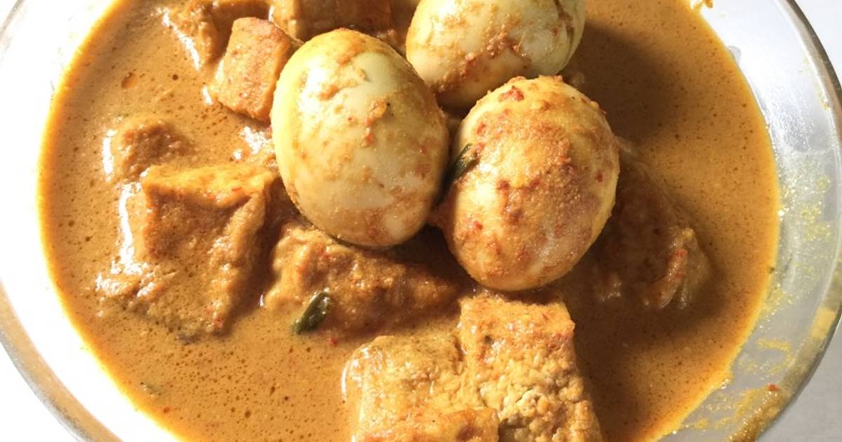 Resep Kare tempe,tahu telur oleh mo mo - Cookpad