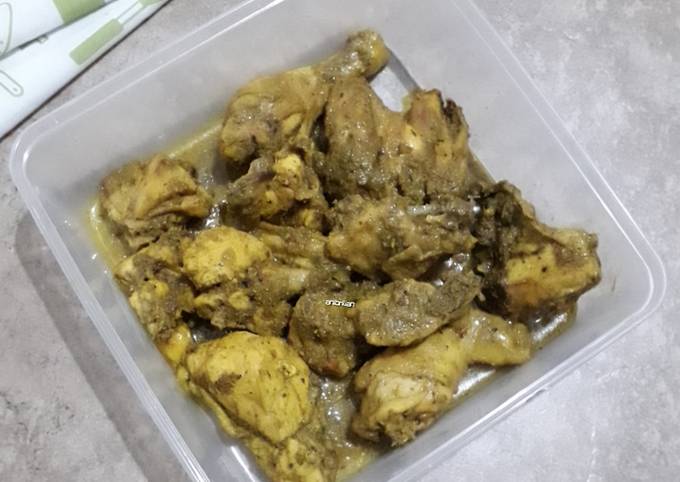 Resep Ayam kuning frozen homed oleh Ani Brilian - Cookpad