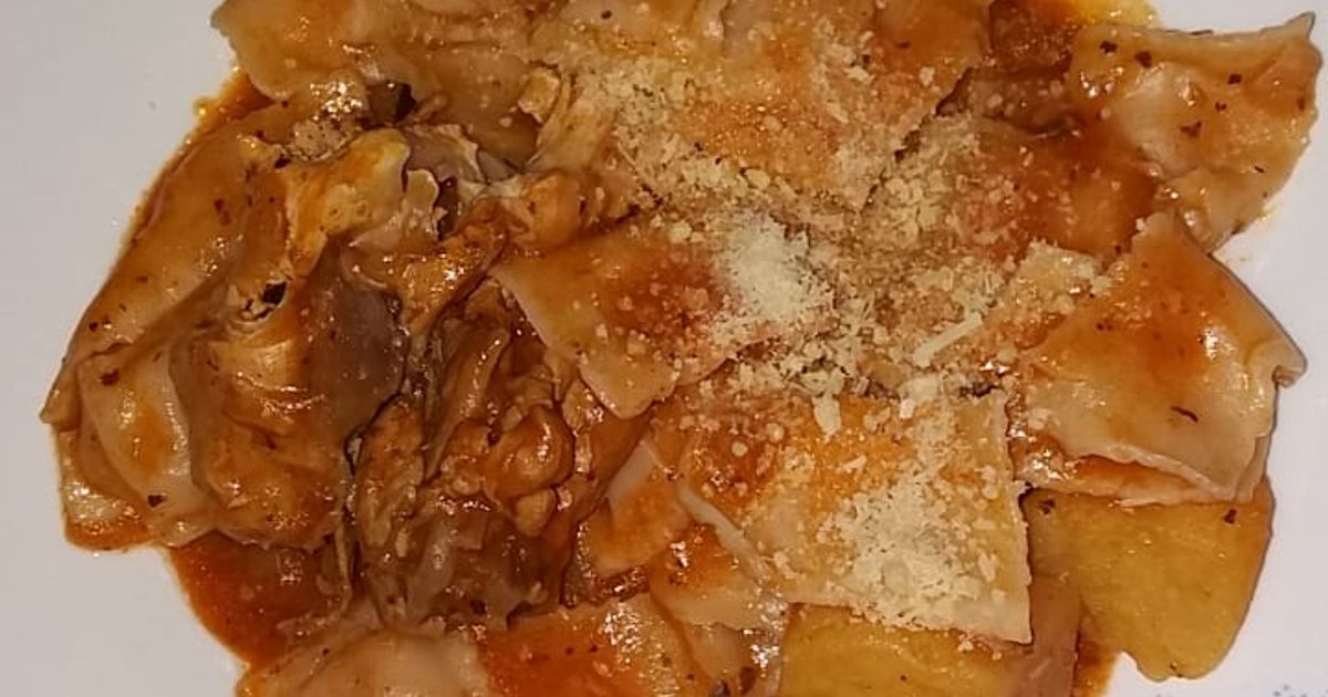 Ravioles Con Salsa De Pollo Receta de griselda azucena veron