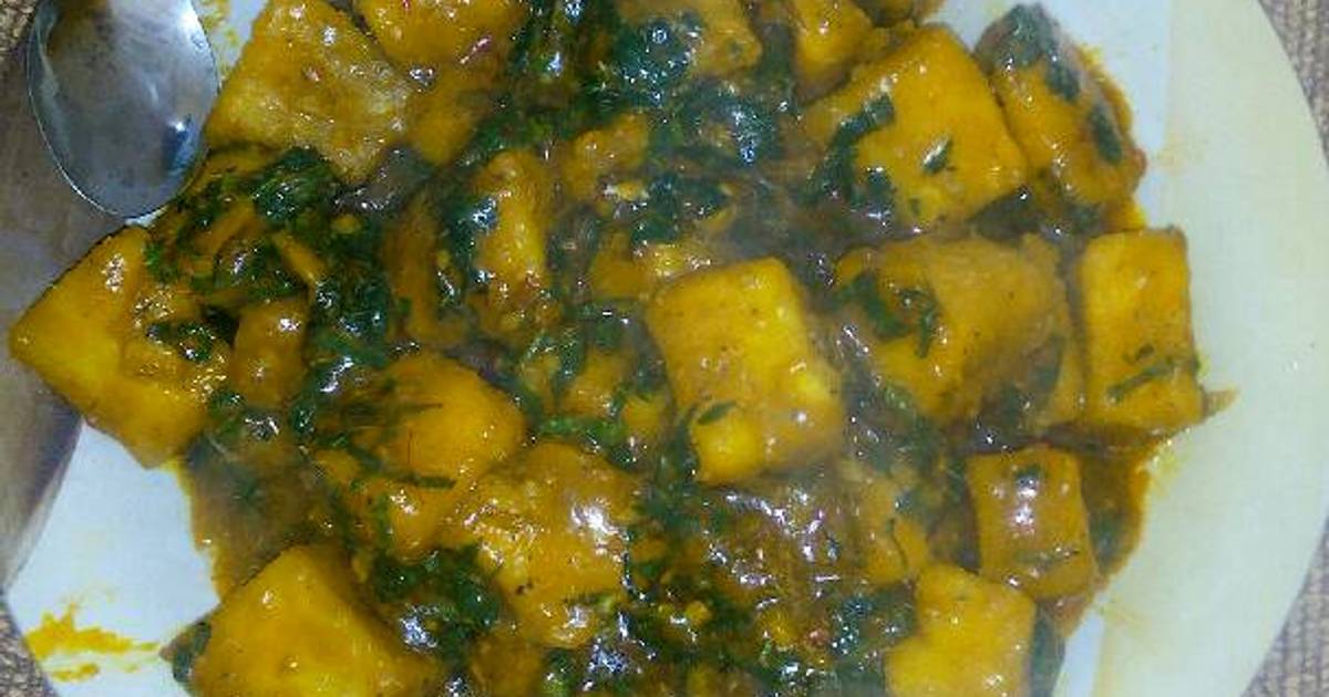 Portage yam and vegetable Recipe by Adebola Grace Adewuyi - Cookpad