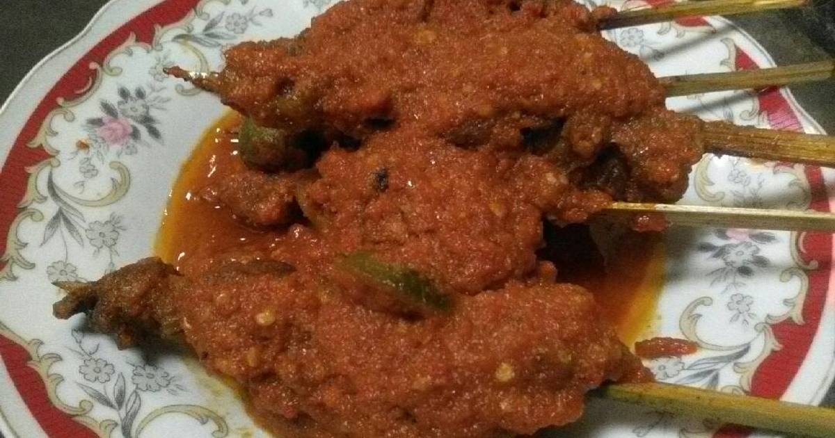 Resep Sate ayam pelecing simpel oleh muppidah - Cookpad