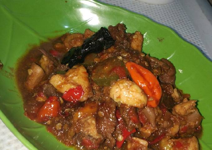 Resep Daging + Ayam Bumbu Bali oleh Vitha Diana - Cookpad