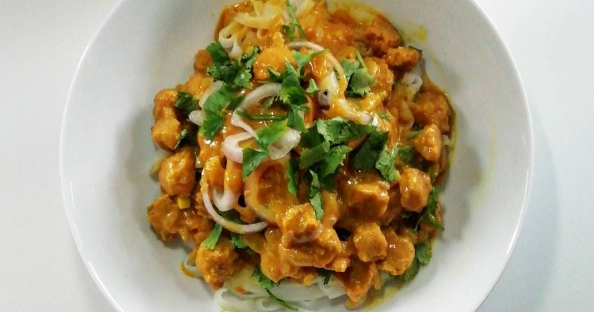 Vegan Burmese Shwe Taung Noodle Recipe by Vegan In Styles - Cookpad