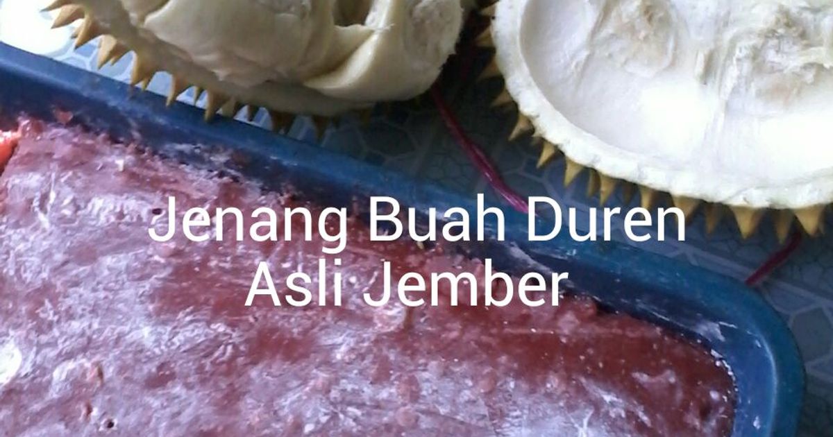 Resep Jenang Duren oleh iBEN - Cookpad