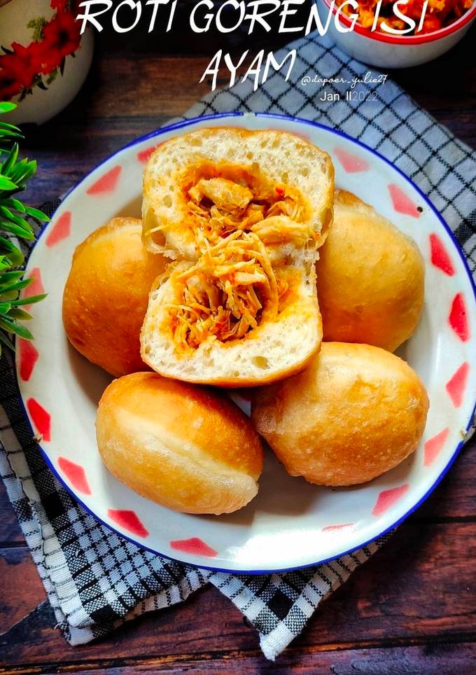 Resep Roti goreng isi ayam oleh Yuli Astuti - Cookpad