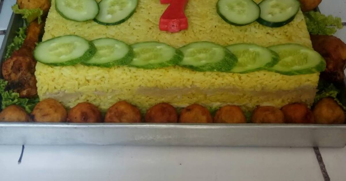 Resep Cake nasi kuning oleh hanifah alaydrus - Cookpad