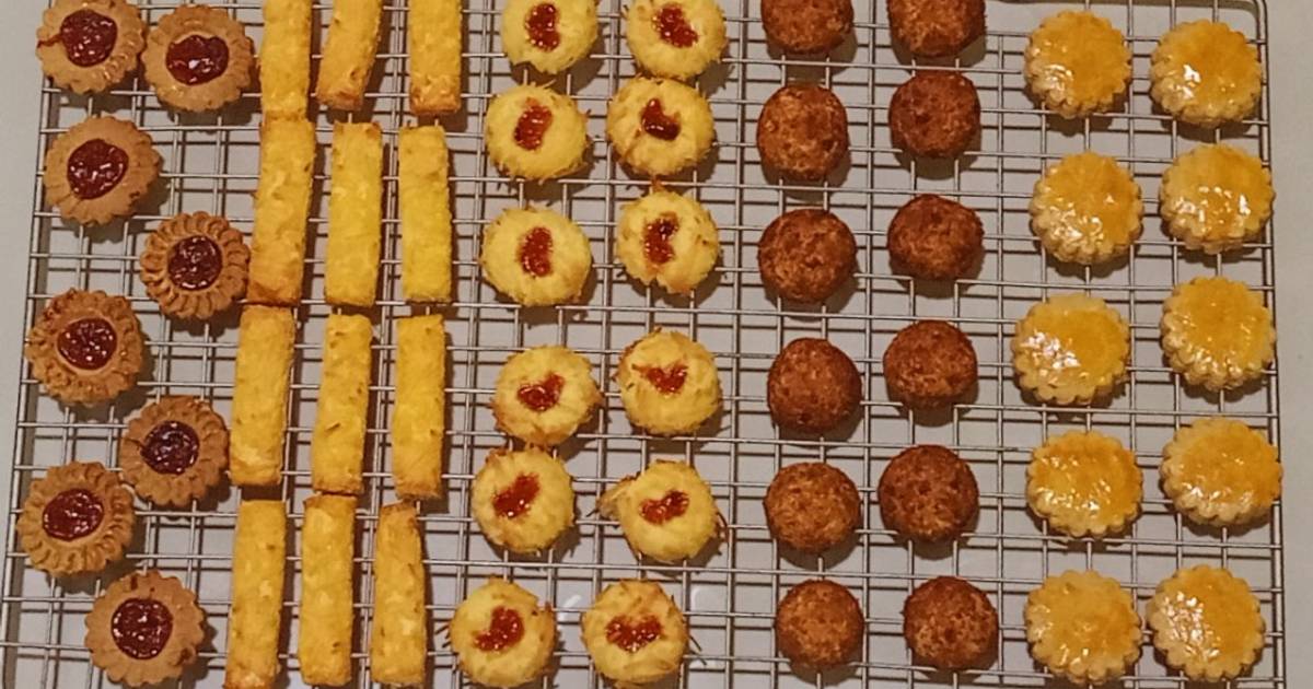Resep 1 Adonan untuk aneka varian cookies oleh asih wijayanti - Cookpad