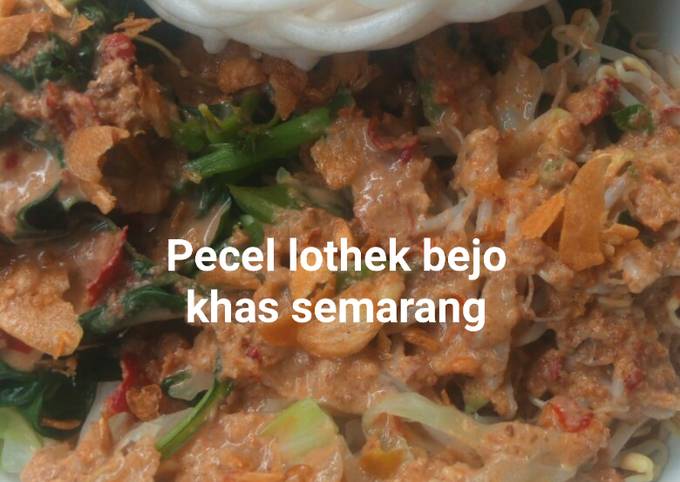 Resep Pecel lothek bejo khas semarang oleh Sumarmi Kingking - Cookpad