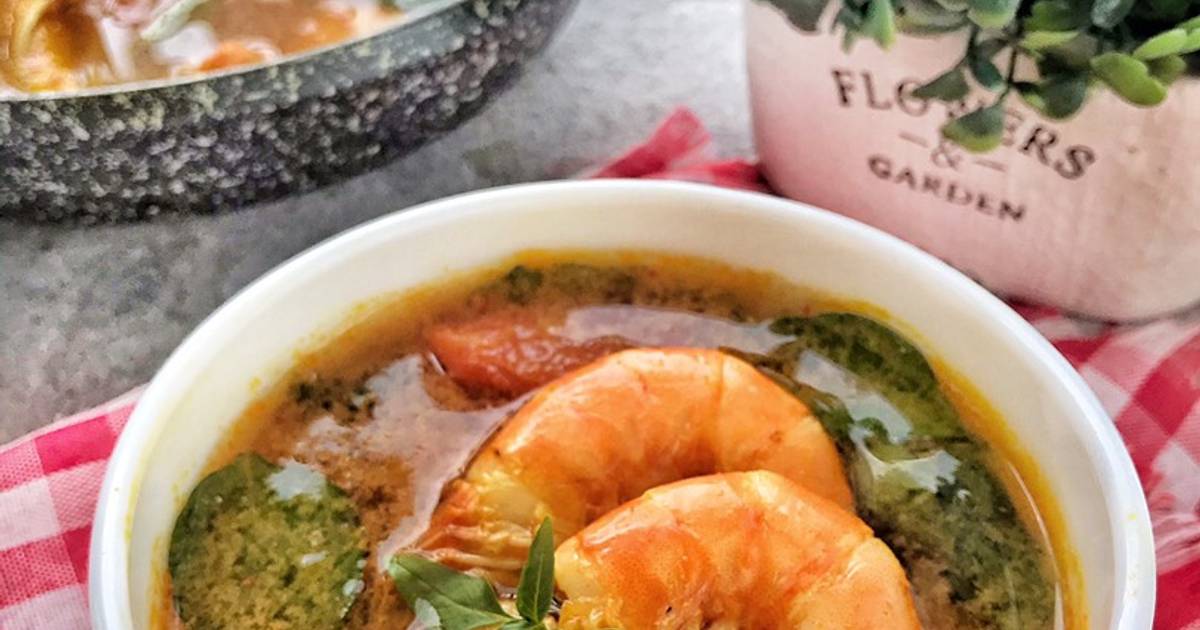 Resep Sup Udang Kemangi oleh Frielingga Sit - Cookpad
