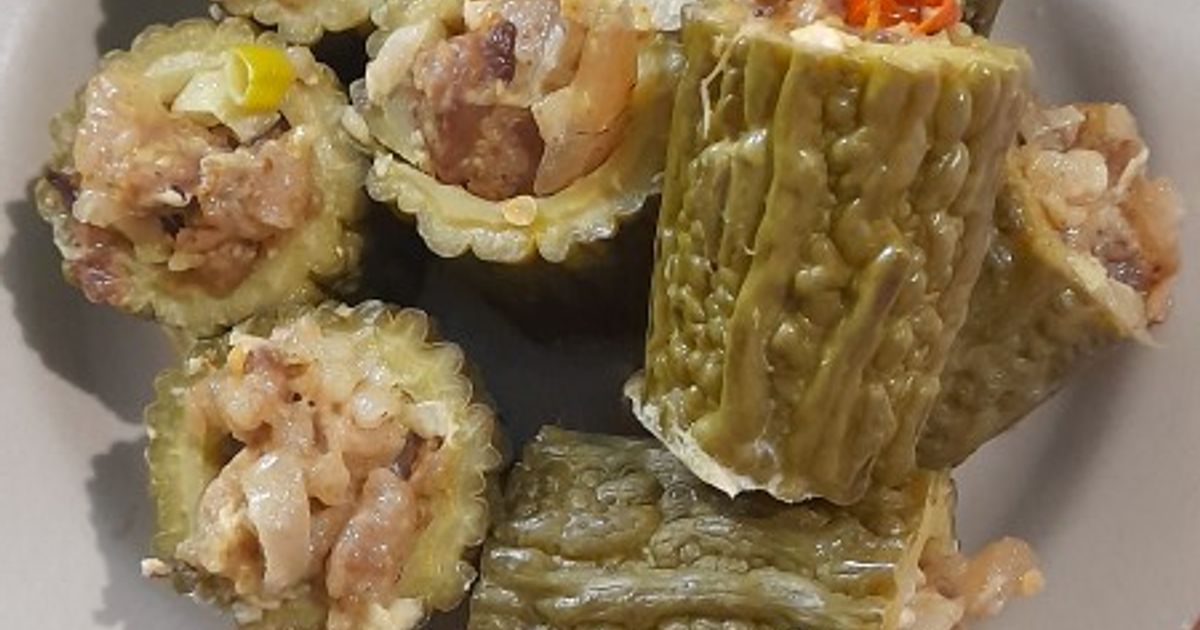 Resep Pare Kukus Daging Babi (Non Halal) oleh martha - Cookpad