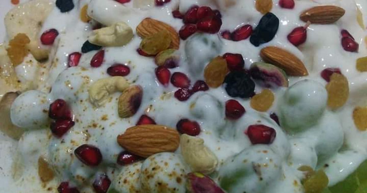 Dry Fruit Chaat Recipe by Bint E Umar - Cookpad