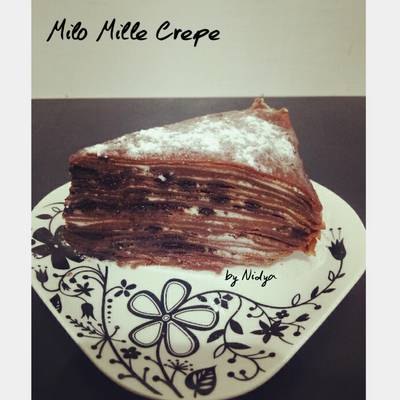 Resep Milo Mille Crepes oleh Nidya Angryni - Cookpad