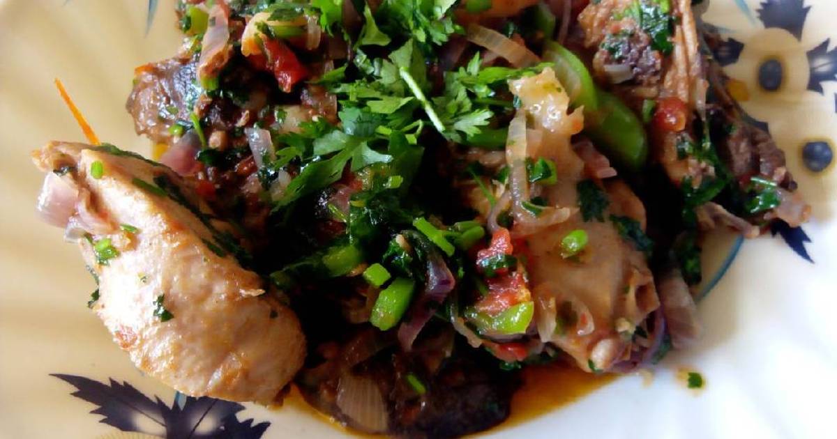 Wet fry chicken Recipe by Thelma Sherry - Cookpad