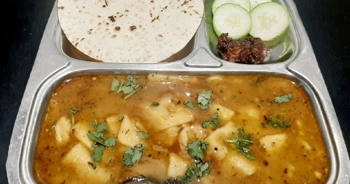 Dal Chakolya (Varan Fal) Recipe by Namrata Bhogade - Cookpad
