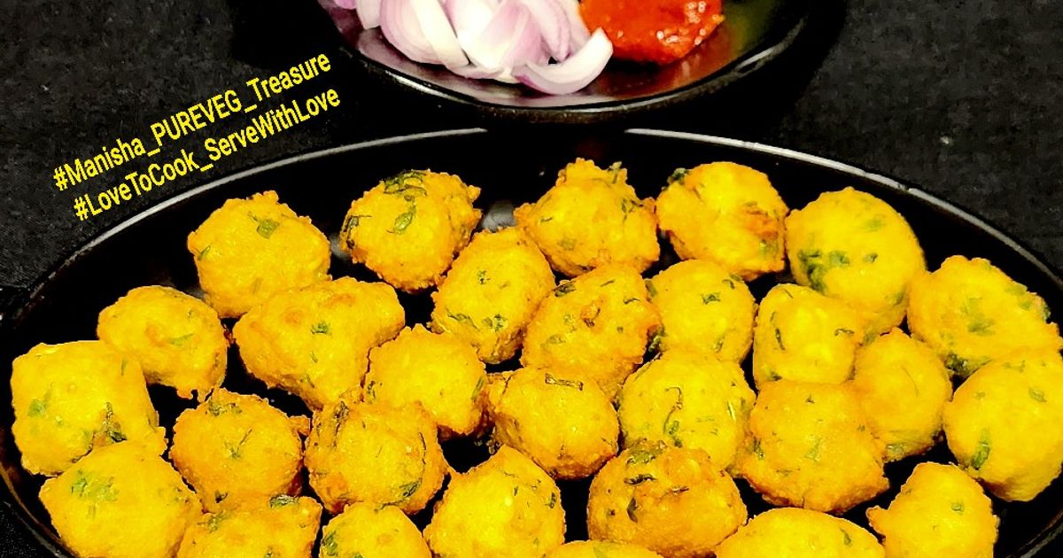 Moong Dal Pakora Recipe by Manisha Sampat - Cookpad