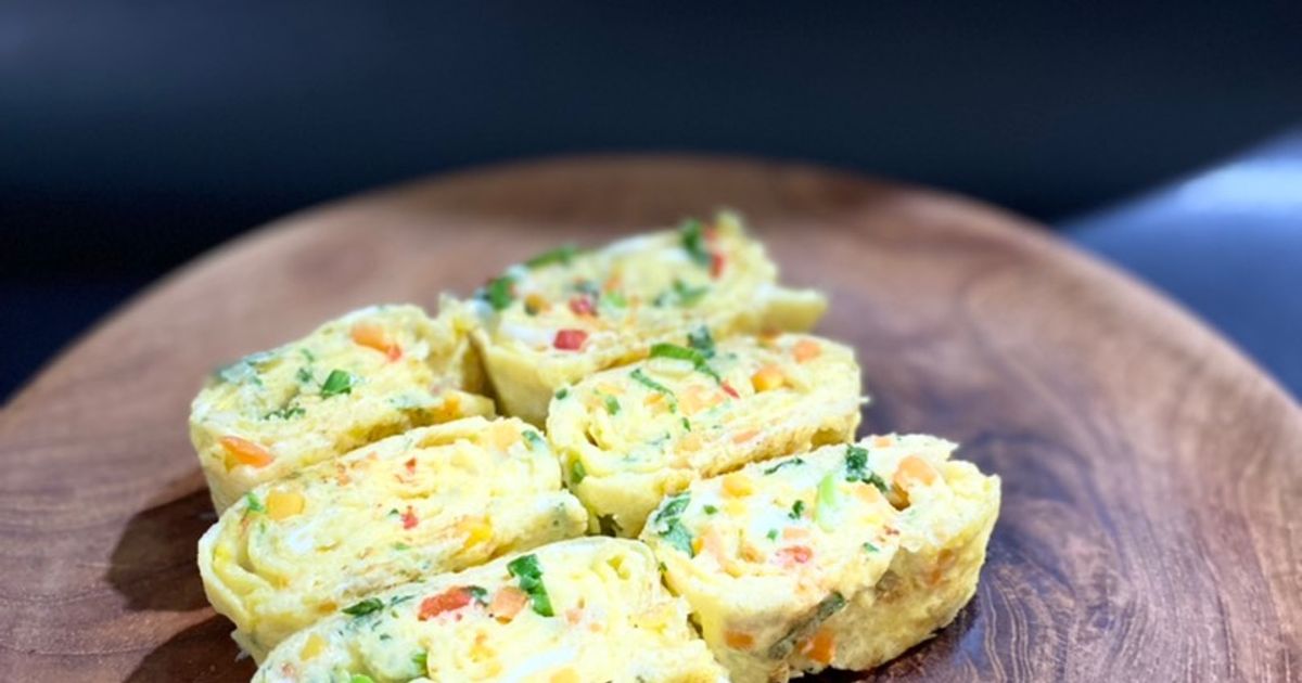Resep Telur Dadar Gulung / Gyeran Mari oleh Angeline Hosen - Cookpad