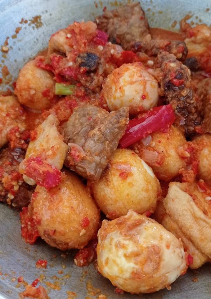 Resep T-3 Bumbu Bali (Tahu Telur, Tempe) oleh maria dian andriana - Cookpad