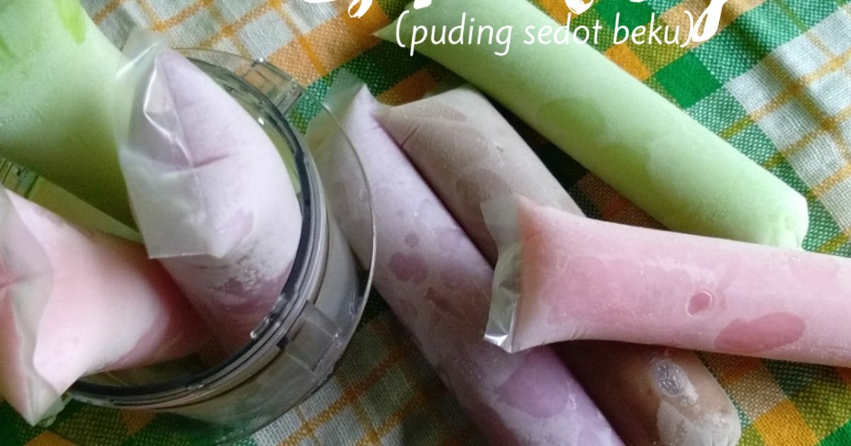 Resep Es Puding / Pudot (Puding Sedot) Beku oleh Hestu SUGAR - Cookpad