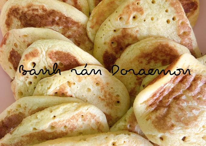 Cách Làm Món Ăn dặm cùng 🐬: bánh rán Doraemon của Thương - Cookpad